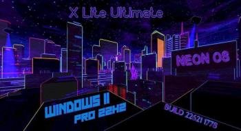 Windows X-Lite \'Ultimate 11\' Neon! (22621.1778)